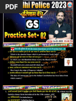 Delhi Police Constable GK GS Notes | PDF
