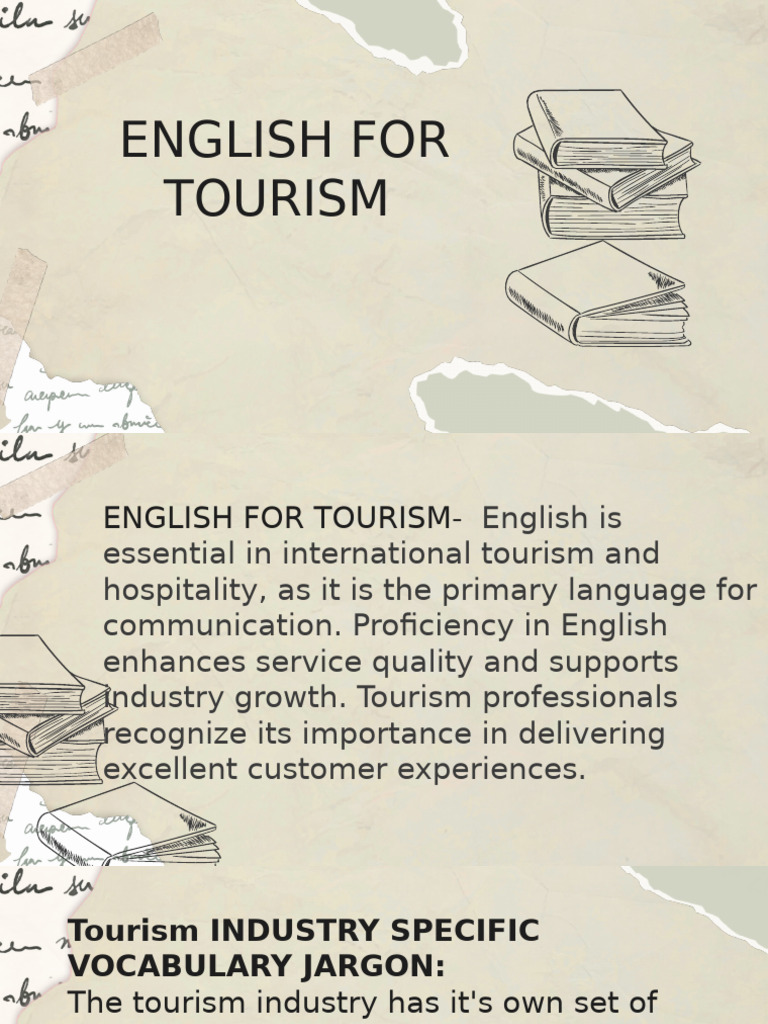 Esp English For Tourism | PDF | Communication | Learning