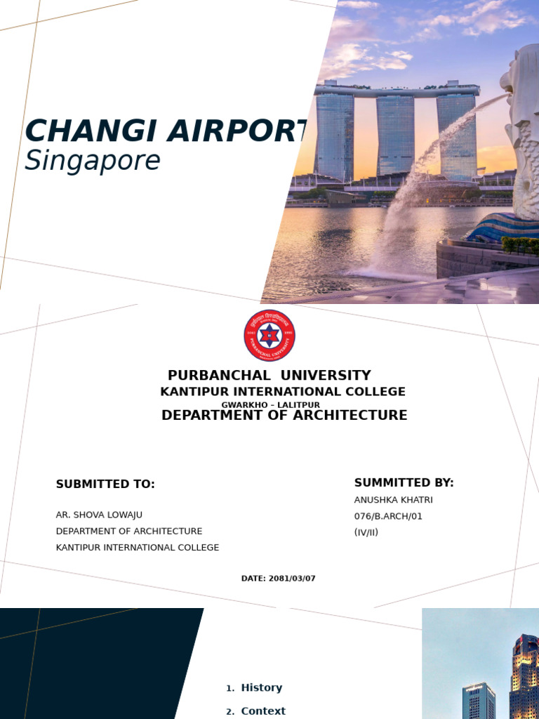 CHANGI AIRPORT | PDF | Singapore | World Politics