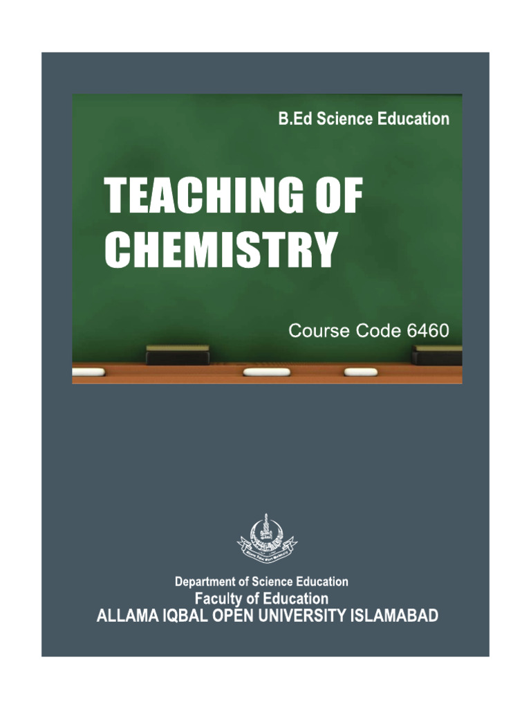 Chemistry | PDF | Natural Sciences | Goal