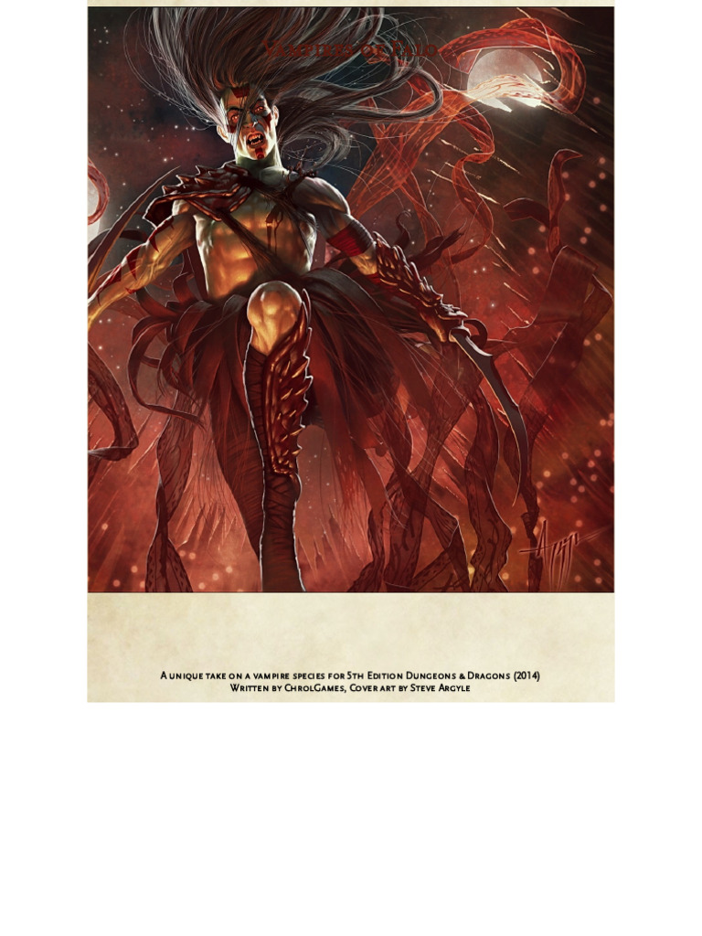 Potential Vampire Traits | PDF