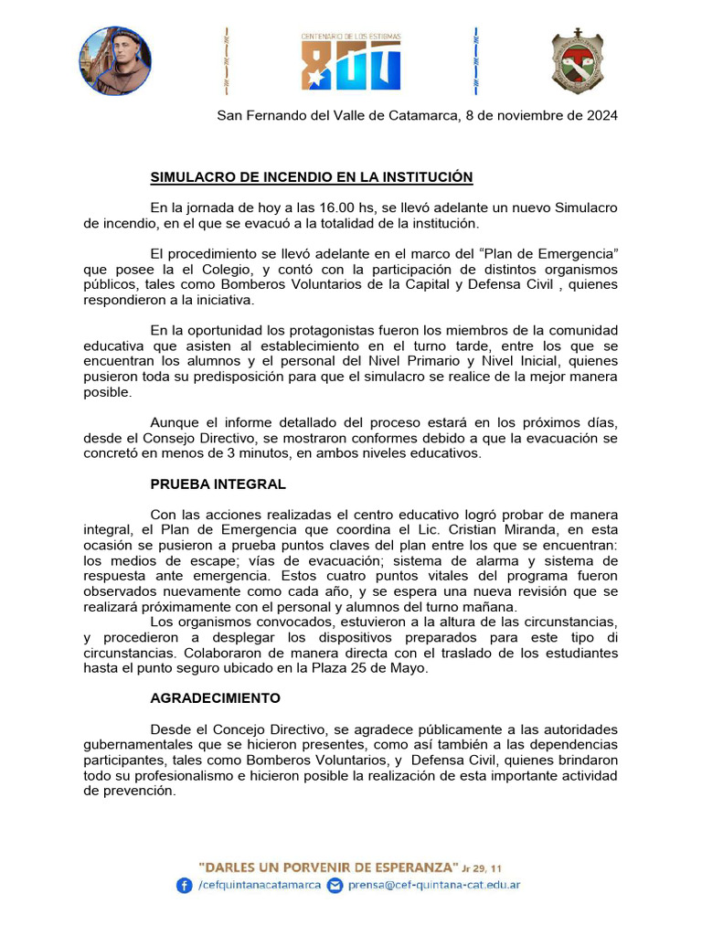 Simulacro 2024 | PDF