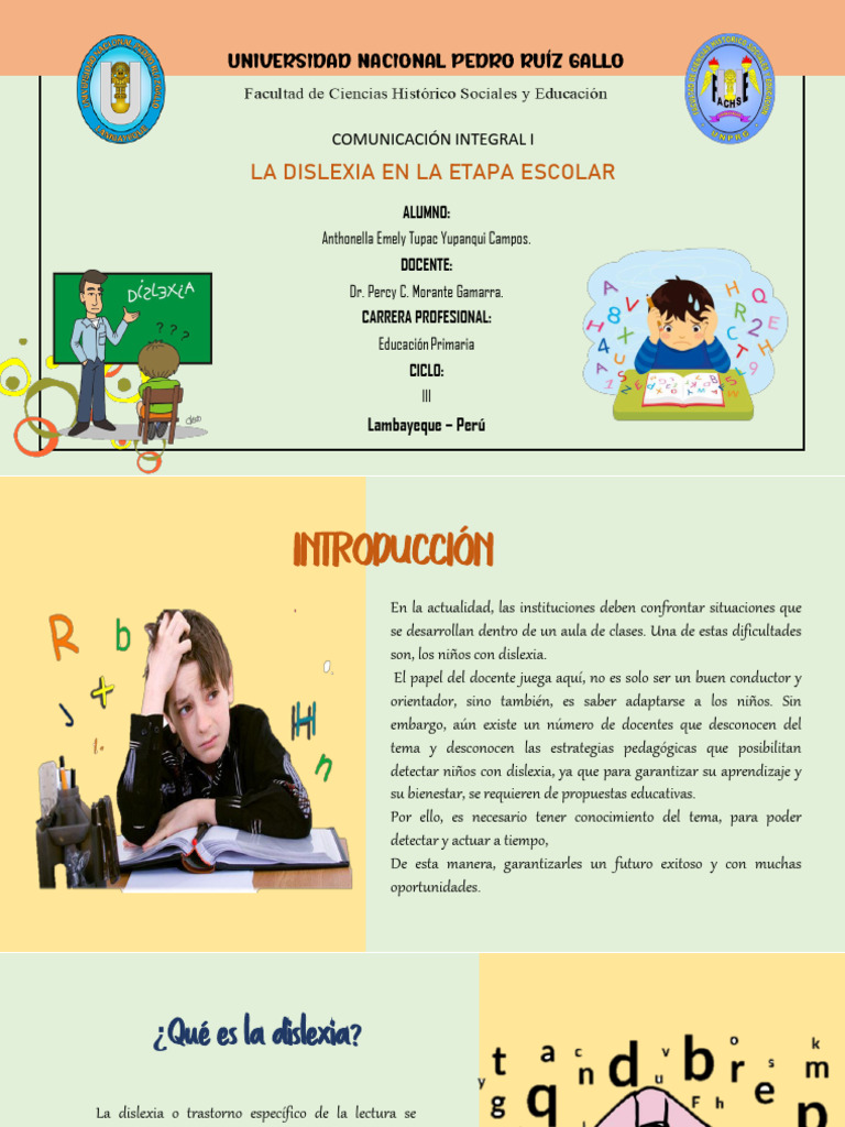 Estrategias para Ayudar a Niños con Dislexia | PDF | Dislexia | Aprendizaje