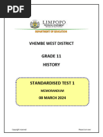 Grade 11 History Revision Guide | PDF | New Deal | Economies