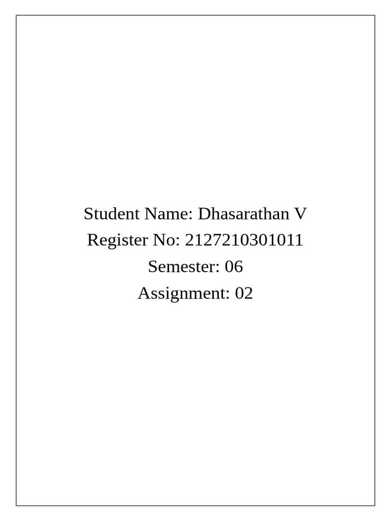 Dhasarathan FT Assignment | PDF | Crystallization | Potassium