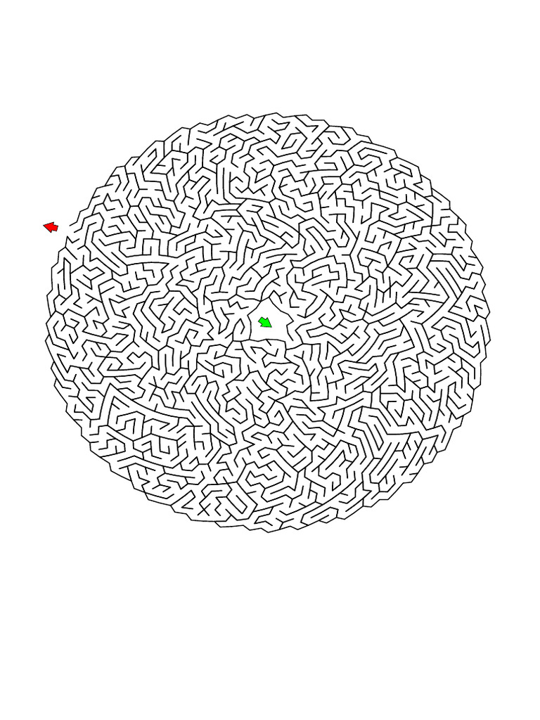 Hard Printable Mazes Collection | PDF