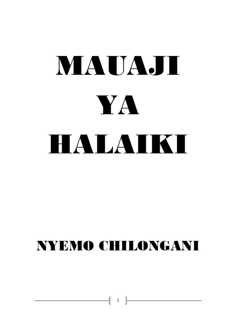 Mauaji Ya Halaiki | PDF