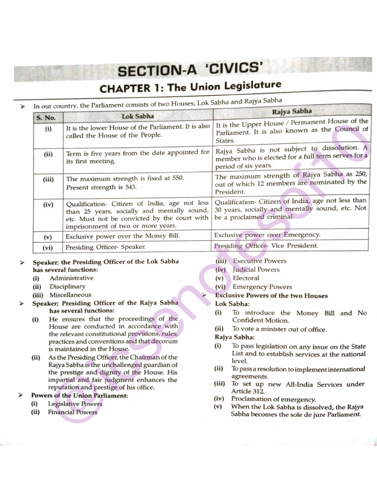 On Tips Notes For Class 10th Icse | PDF