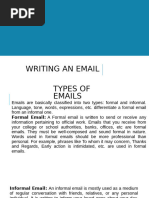 Professional Email Writing | PDF