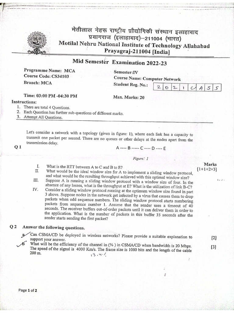 MidSem-4th - (2022-2023) (1) | PDF