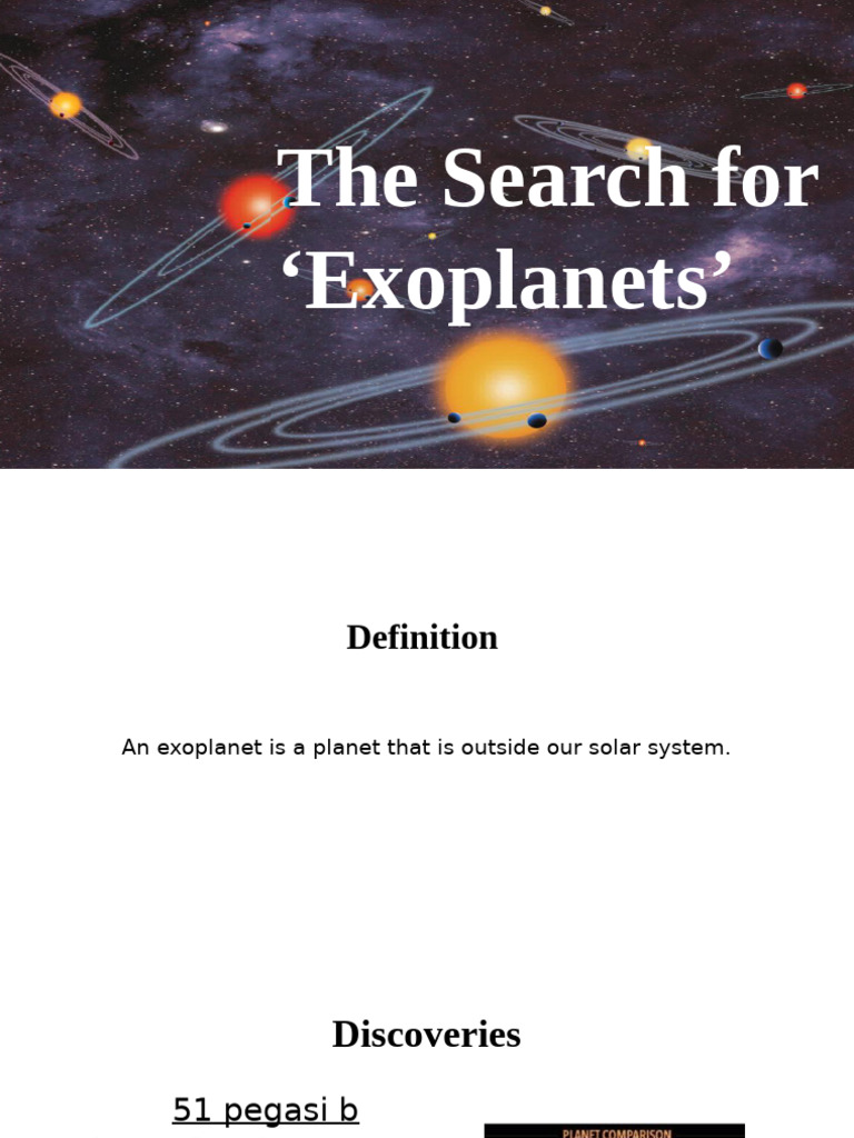Understanding Exoplanets and Discovery Methods | PDF