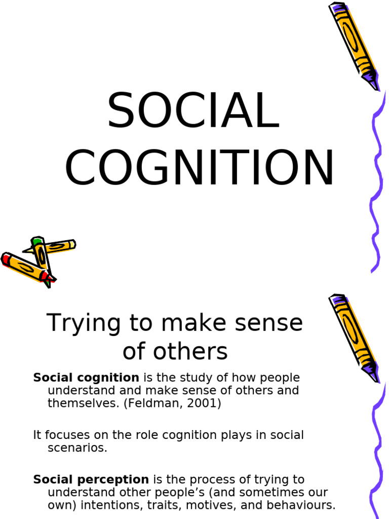 Lecture 11-Social Cognition-AGB-2023 | PDF | Perception | Nonverbal ...