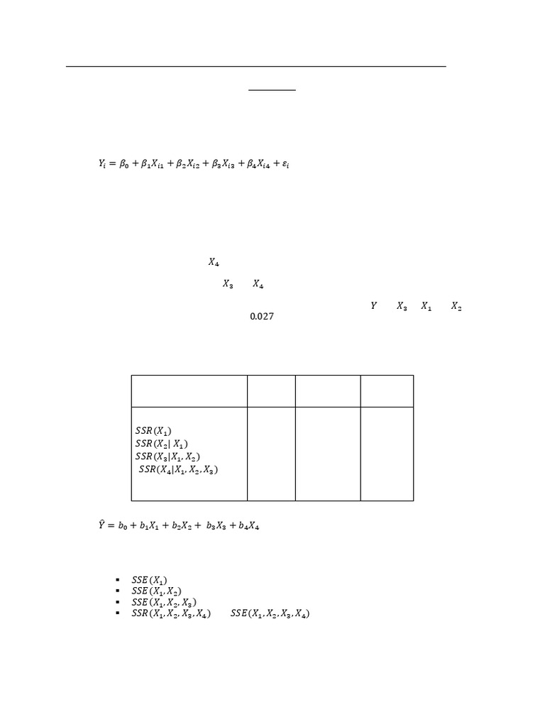 Tutorial 5 9 September 2024 | PDF | Regression Analysis | Statistics