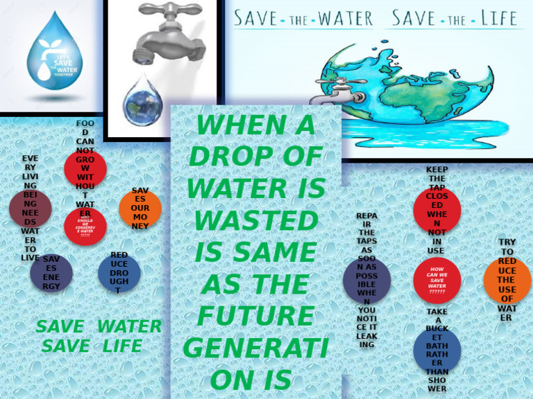 English Project 1 Conservation of Water | PDF