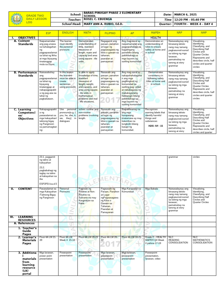 DLL_Q4_WEEK-4_DAY-4 | PDF
