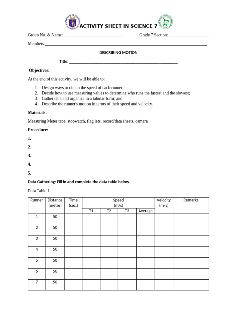 Q4 Motion Activity Peformance tASK 2025 | PDF | Speed | Velocity