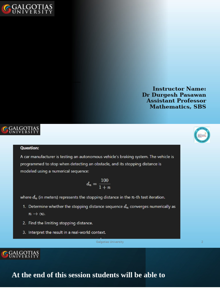 Lec-04 - Numerical Convergence - PPT | PDF