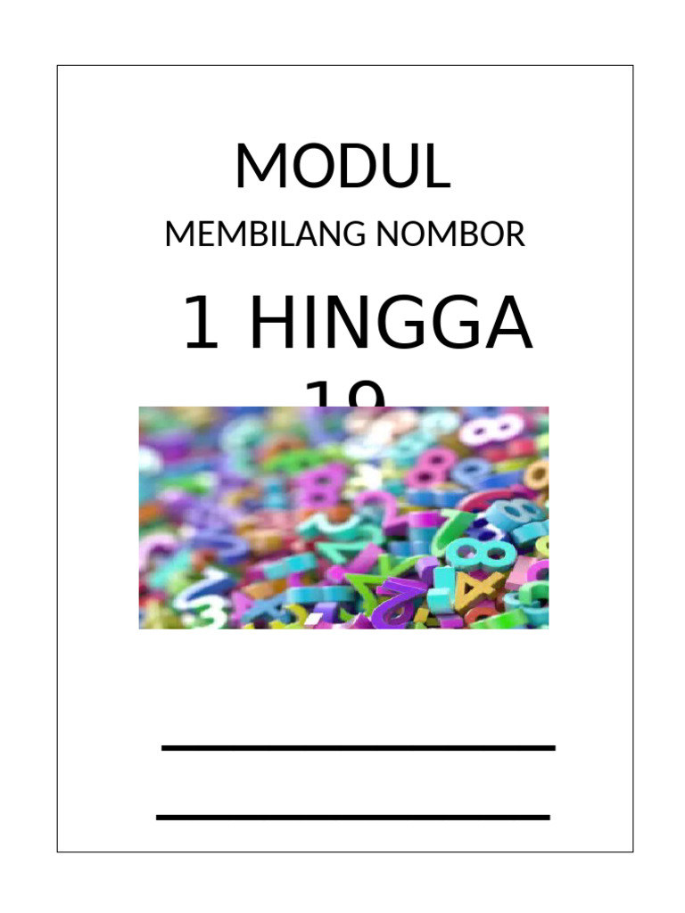 Modul Membilang Nombor | PDF