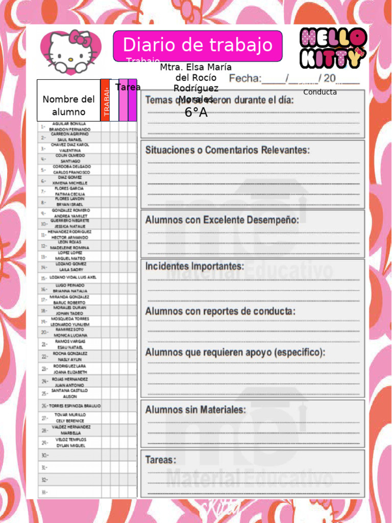 Diario para Mi | PDF