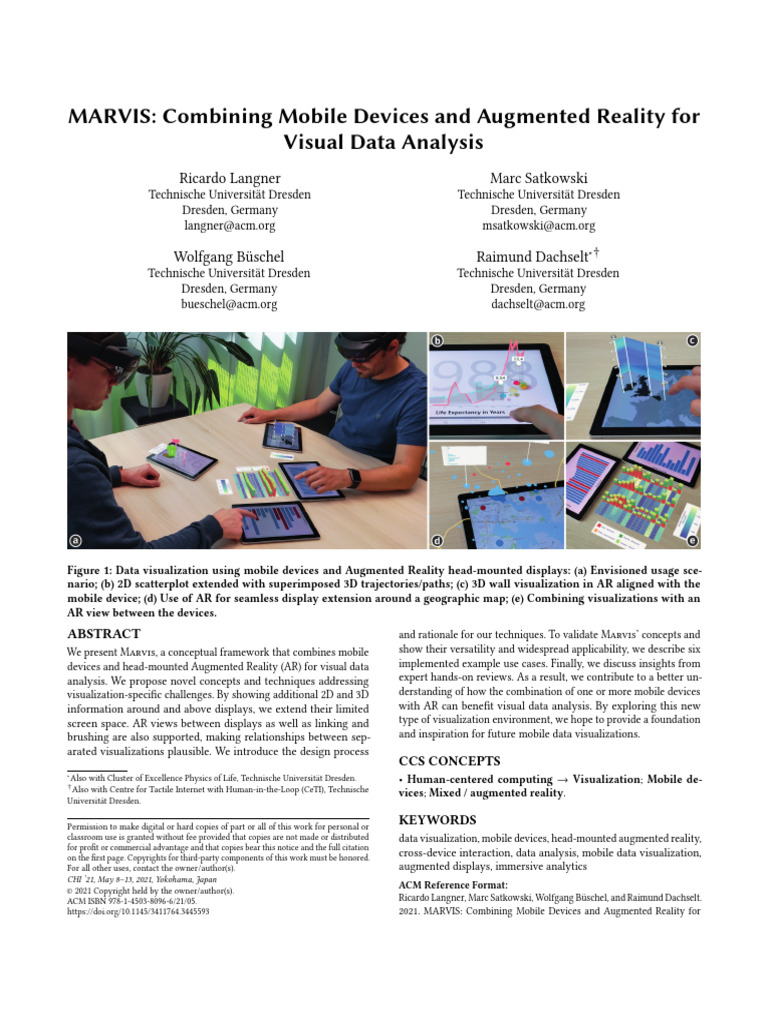 Langner 2021 | PDF | Augmented Reality | Visualization (Graphics)