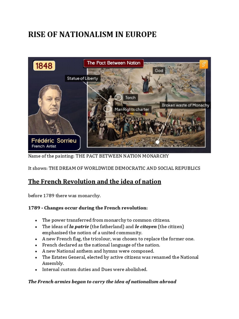 Rise of Nationalism in Europe | PDF | Kingdom Of Prussia | Conservatism