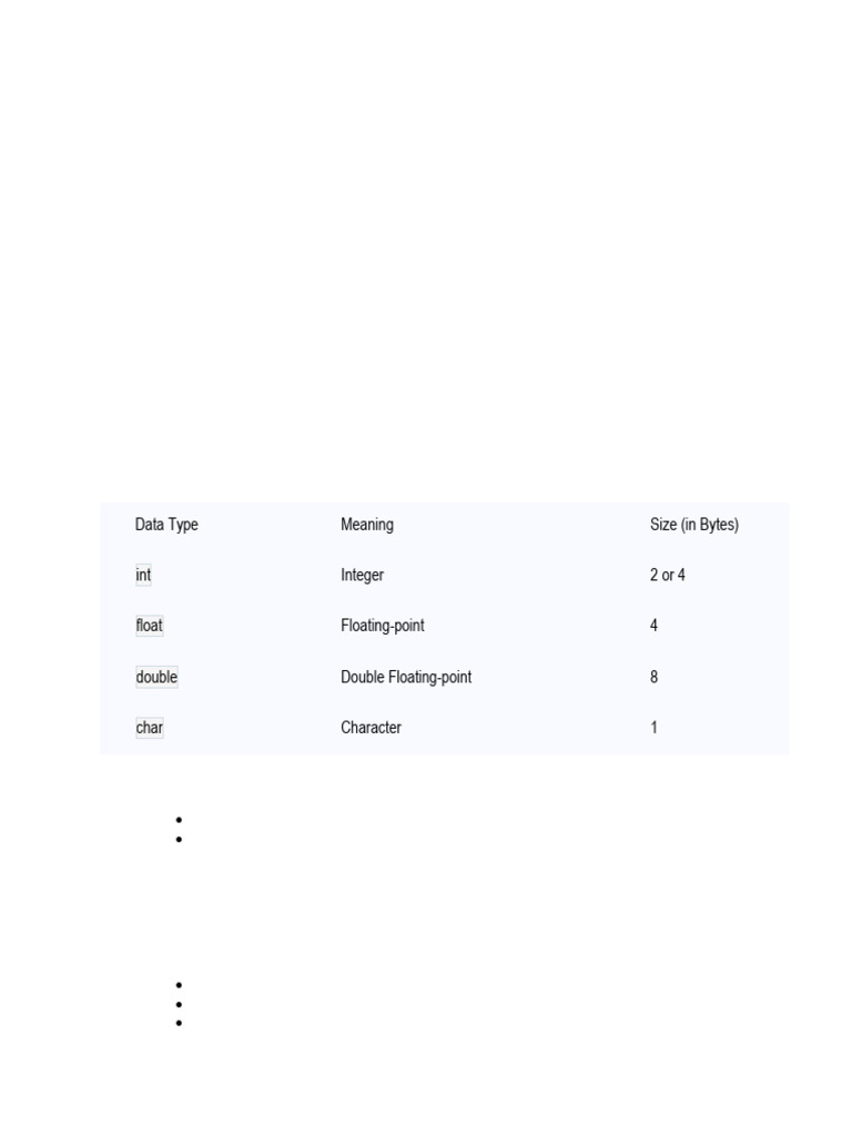 iii_lesson proper (1) | PDF | Data Type | Integer (Computer Science)
