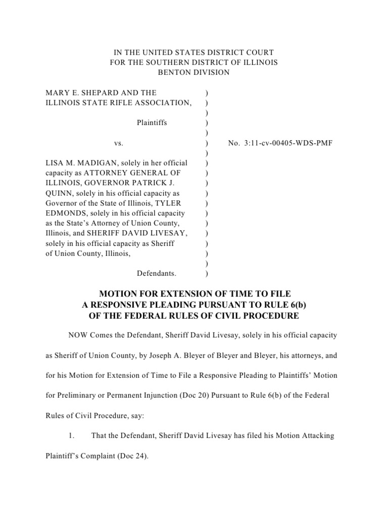 Shepard-v.-Madigan_Motion-for-Extension-of-Time-to-File-a-Responsive ...