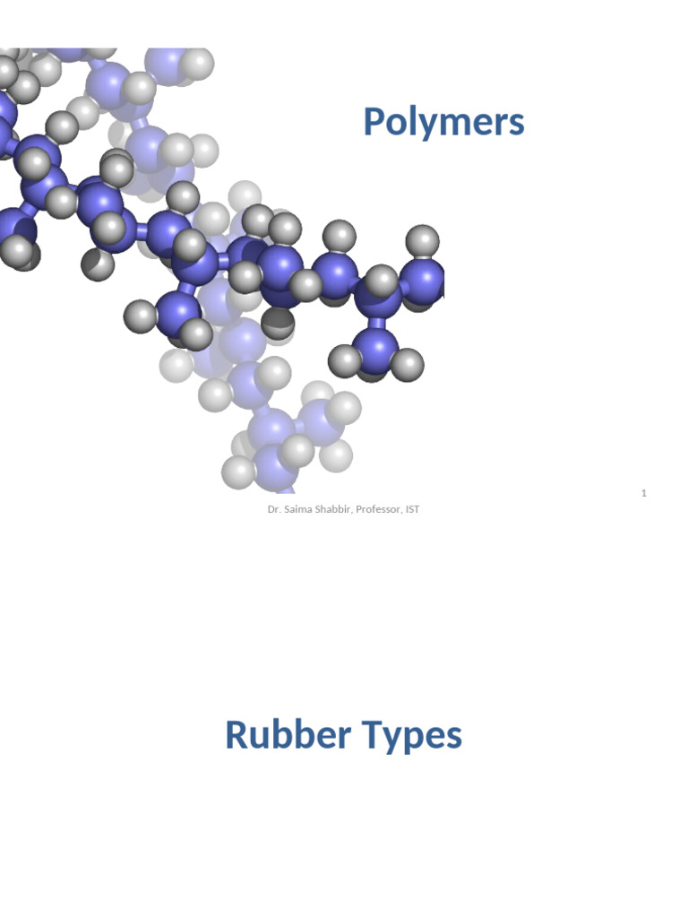 Polymers Lecture-13 (2) | PDF