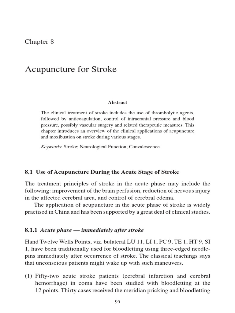 [Annals of Traditional Chinese Medicine] Evidence-Based Acupuncture Volume 5 Acupuncture for ...