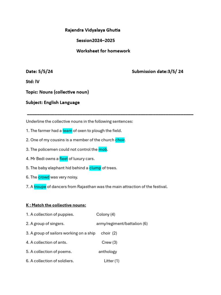 std 4 collection | PDF