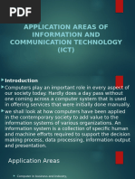 Key ICT Application Areas Explained | PDF | Point Of Sale | Educational ...