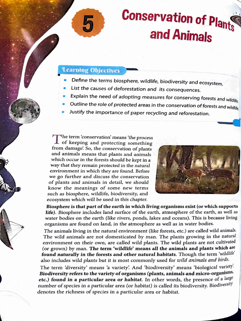 Conservation of Plants and Animals Lakhmir | PDF