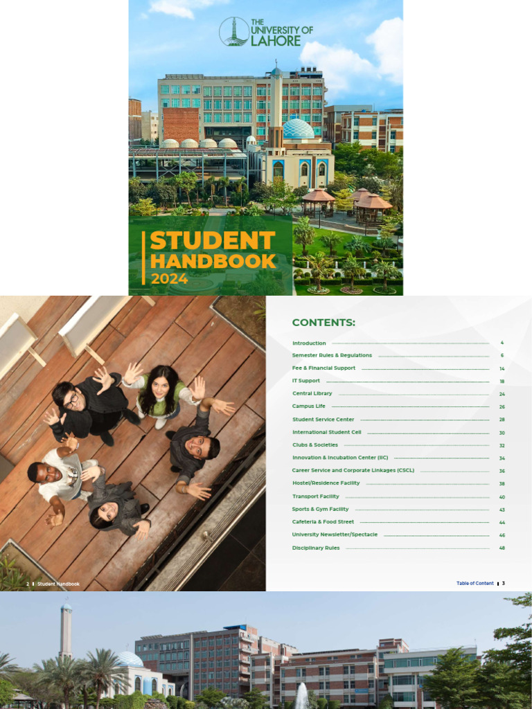 UOL Students Handbook 2024 | PDF | Course Credit | Academic Term