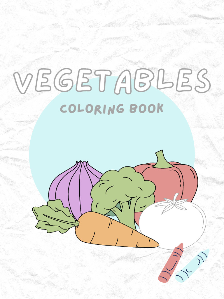 Vegetable Coloring Book for Kids | PDF