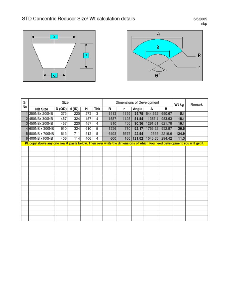Fab Pipe, Miter Bend, Conc Reducer | PDF | Teaching Mathematics