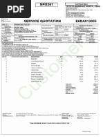 Sample Quotation - Toyota Hilux | PDF