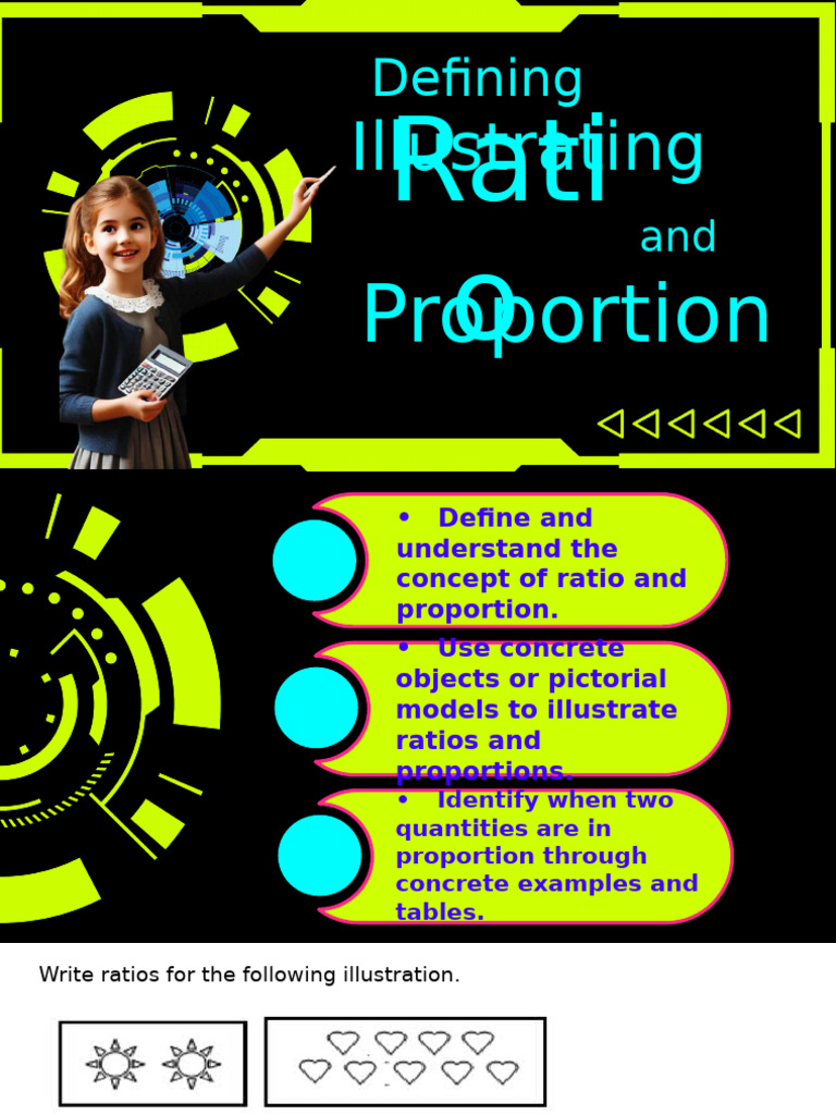 Ratio Cot Math 6 24-25 | PDF | Ratio | Mathematics