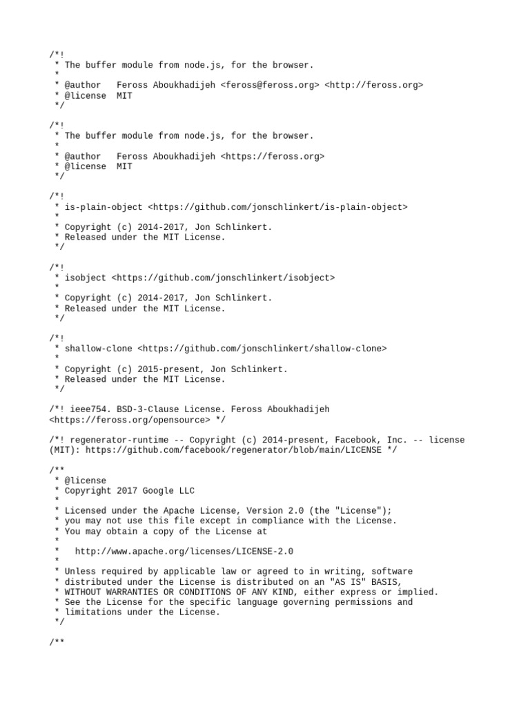 Background Worker - js.LICENSE | PDF | License | Copyright