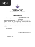 Gpta Oath of Office | PDF | Oath Of Office | Rules