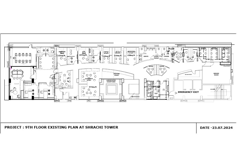 H.o-9th-Floor Plan | PDF | Building Engineering