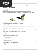 Cambridge English Level 3 Test | PDF