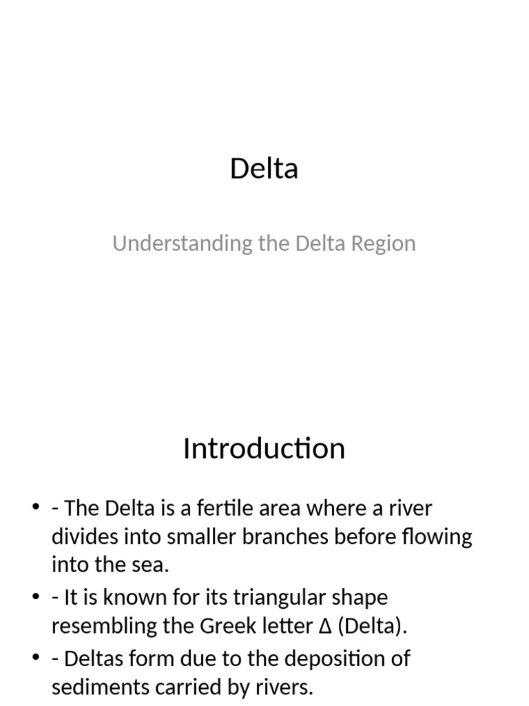 Delta Presentation | PDF