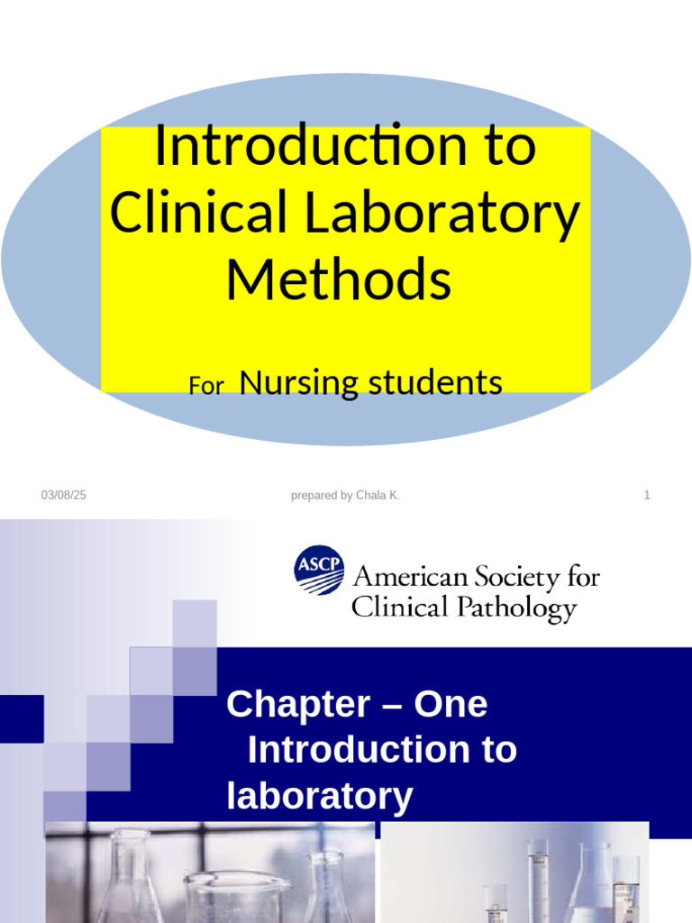 chapter 1 - MLS | PDF | Infection | Medical Diagnosis