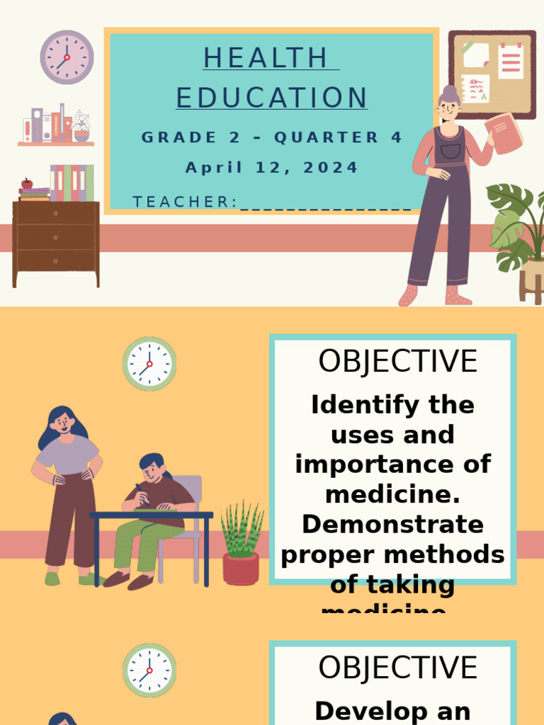 Proper Use of Medicine in Grade 2 | PDF