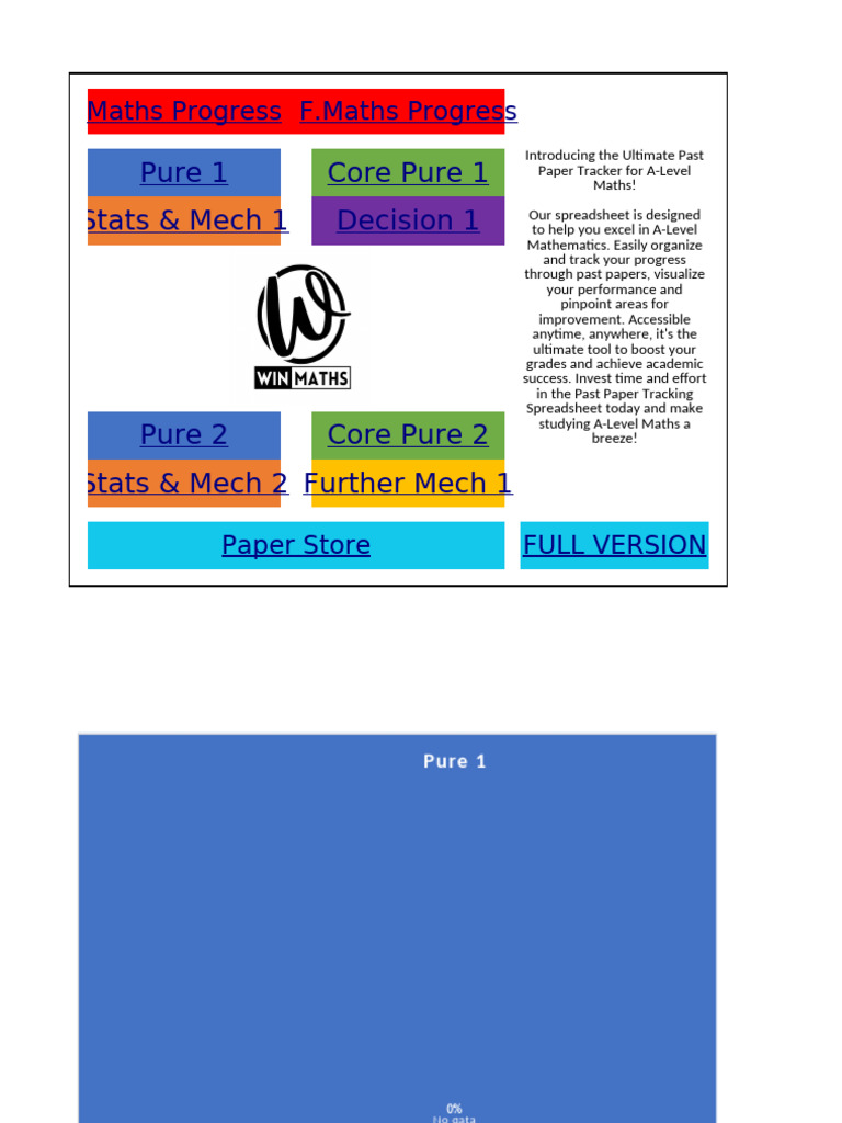 WinMaths A Level Paper Tracker AS Only | PDF | Vocational Education ...