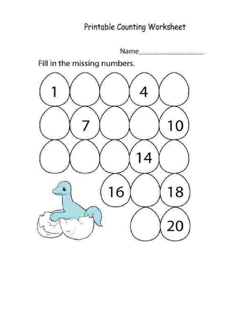 Class Nursery Math | PDF