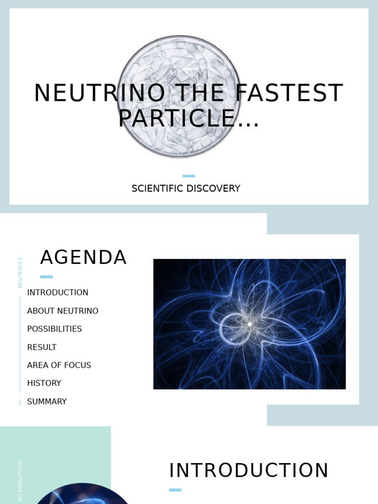 Scientific Discovery | PDF | Neutrino | Physical Sciences