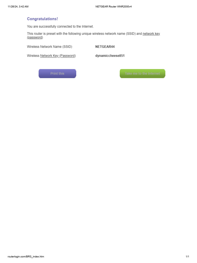 Netgear Router Wnr2000v4 | PDF