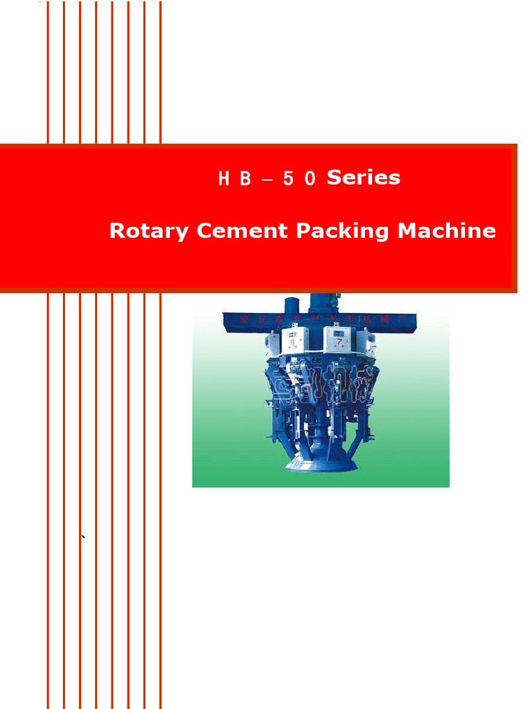 Instruction Manual For HB 50 Series Rotary Cement Packing Machine | PDF ...