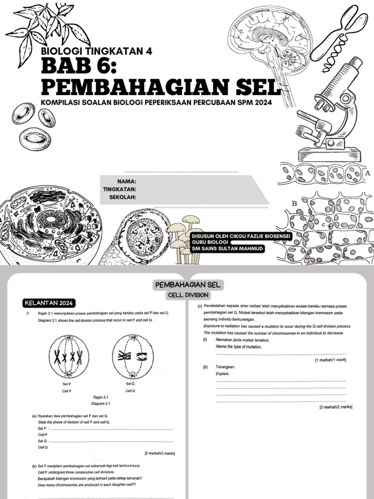 F4C6 Kompilasi Trial 2024 - Soalan | PDF